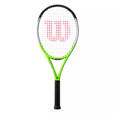Wilson Blade Feel RXT 105 Adult Tennis Racket Green Grey Size 3 | 4 3/8 ...