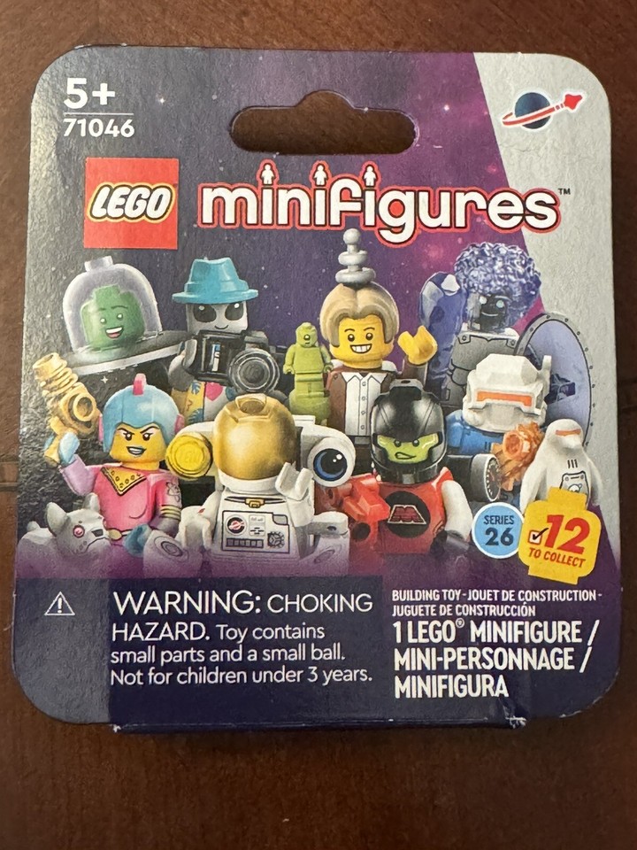LEGO 71046 Series 26 SPACE Collectible Minifigure - Alien Tourist (IN ...