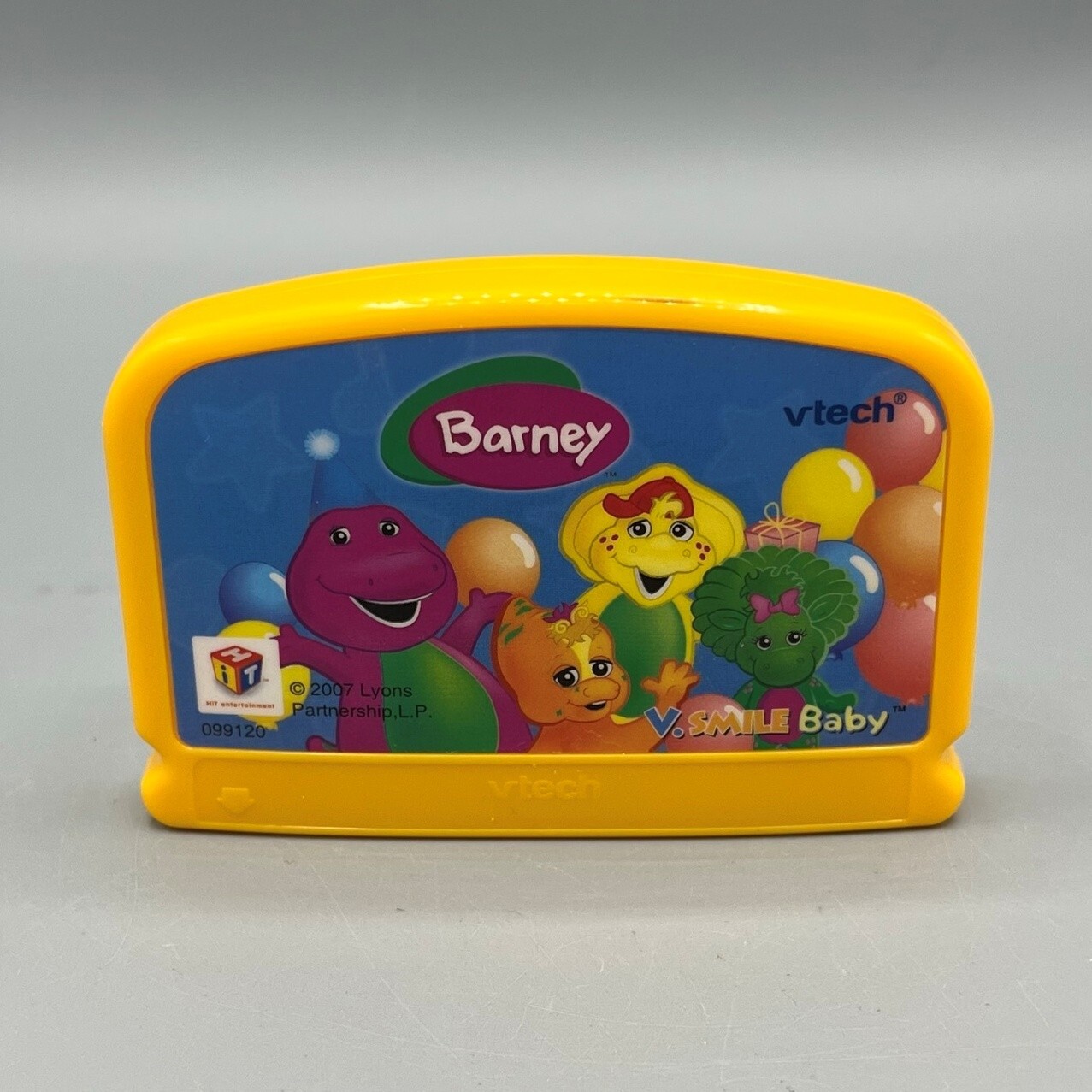 Vtech V Smile Baby Barney Cartridge 2007 Learning Activities Shapes ...
