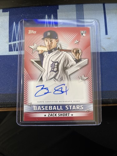 zack short baseball stars /25 Topps 2022 Series 1 Rookie Card | eBay