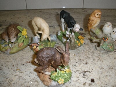 Franklin Peter Barrett Porcelain Animal Figurines (YOU CHOOSE ANIMAL ...