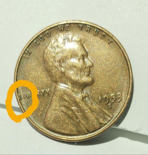 1953 S Wheat Lincoln Penny Ultra Rare Gem DDO letter L double struck, L ...