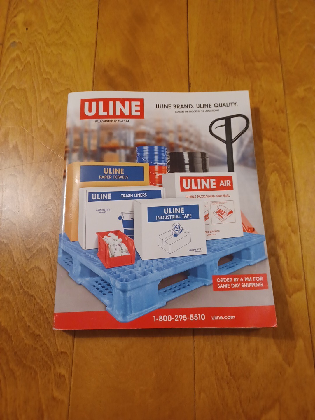 ULINE Fall/Winter 2023-2024 Shipping Supply Specialists Catalog Book ...