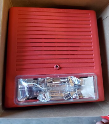 Cooper Wheelock RSS-24MCW-FR Strobe Wall Red | eBay