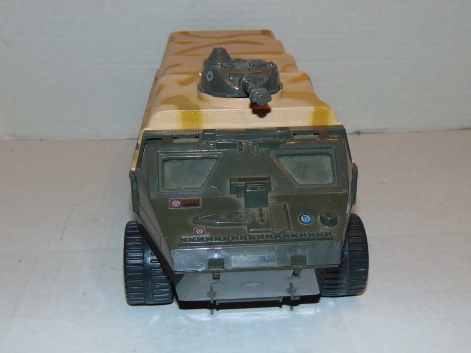 VINTAGE 1983 GI JOE APC AMPHIBIOUS PERSONNEL CARRIER 100% w/SEAT BELTS ...