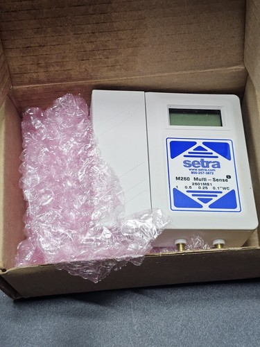Setra M260 Multi-Sense Multirange Differential Pressure Transmitter | eBay