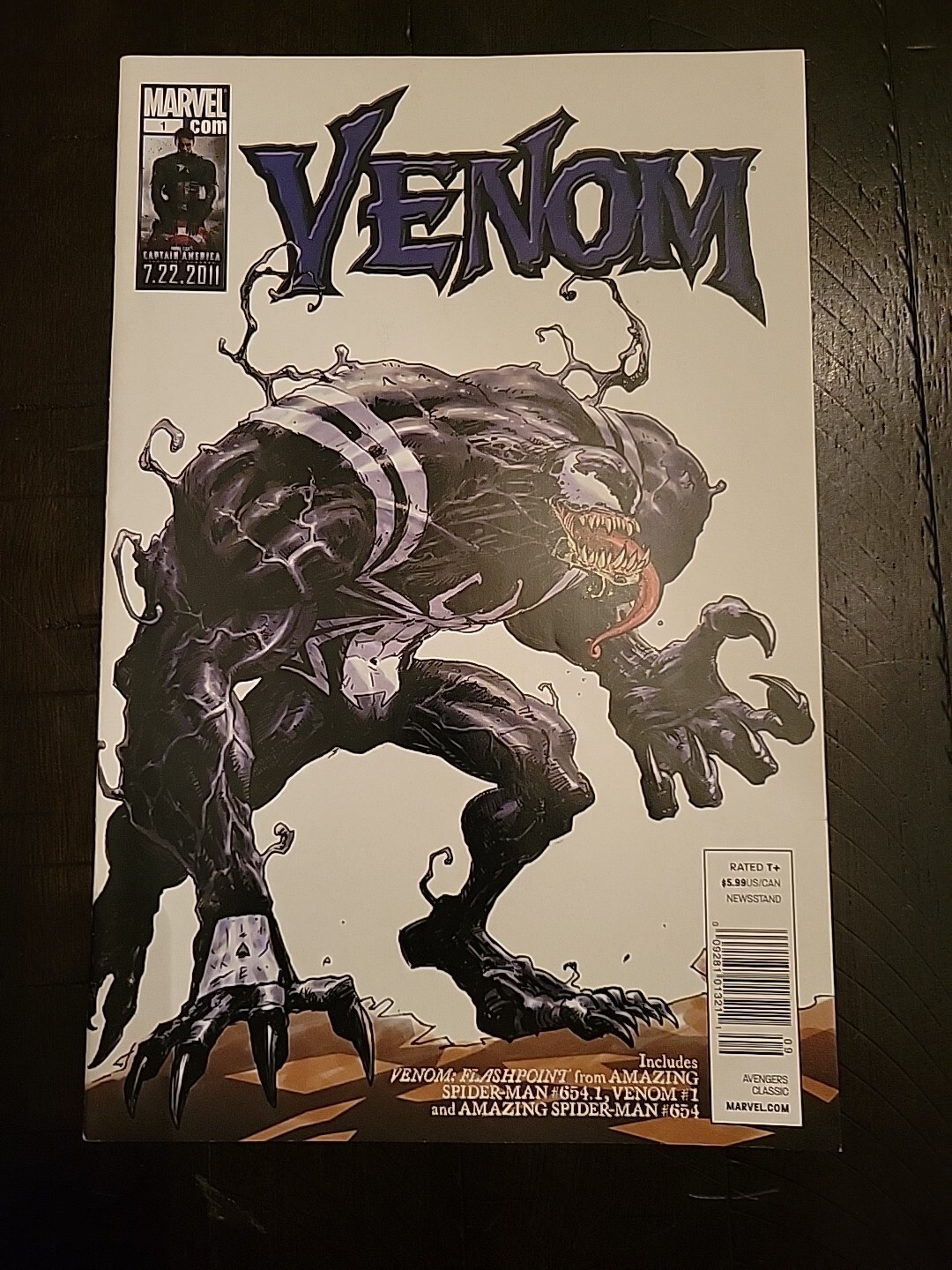 Venom: Flashpoint #1 (2011) Tony Moore Cover - Newsstand | eBay