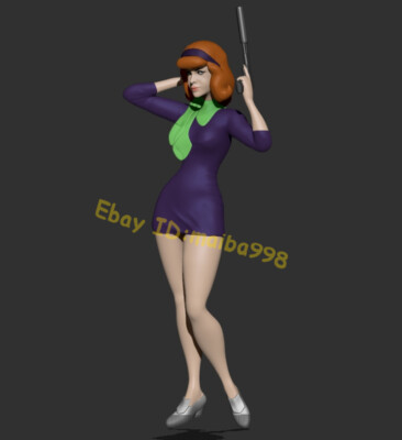 Daphne 3D Print Garage Kit Figure Model Kit Unpainted Unassembled GK 1/ ...