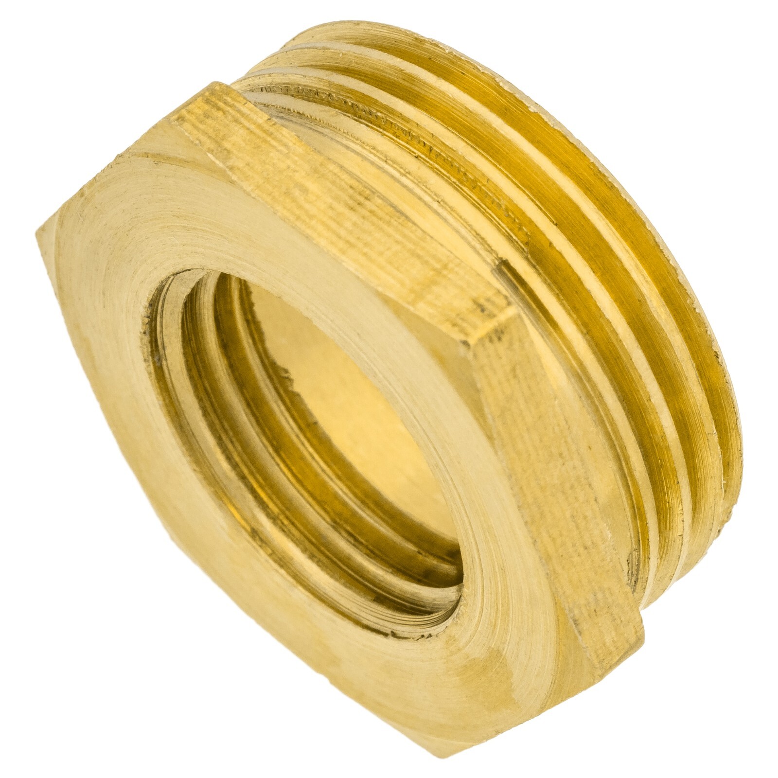 Brass 1/2" BSP Female To 1" BSP Male Pipe Reducer Threaded Adapter ...