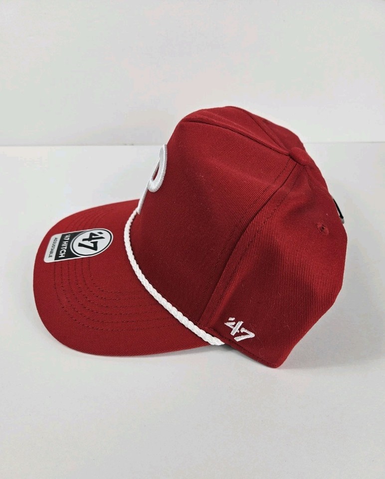 Philadelphia Phillies 47 Brand Hitch MLB Rope Mens Hat Cap Red Baseball ...