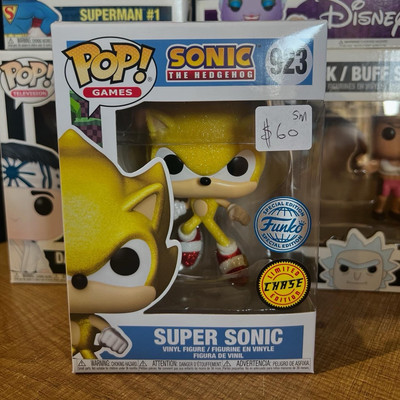 Sonic the Hedgehog - Super Sonic #923 CHASE Special Edition - Funko Pop ...
