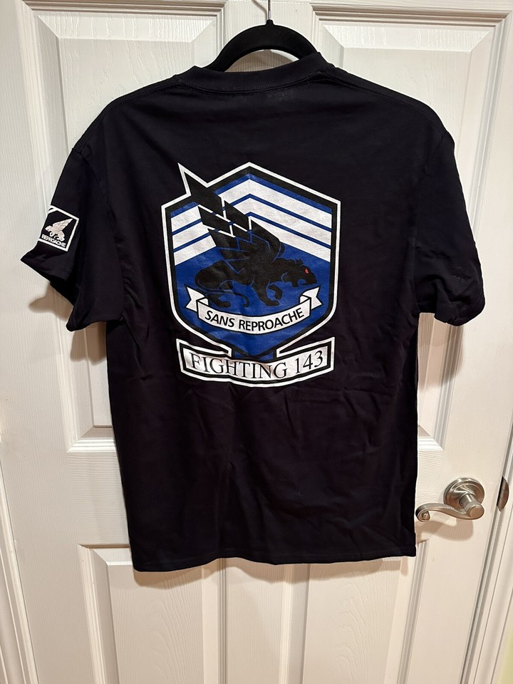 VFA-83 Rampagers U.S. Navy Squadron Medium T-Shirt Blue Shirt F/A-18E ...