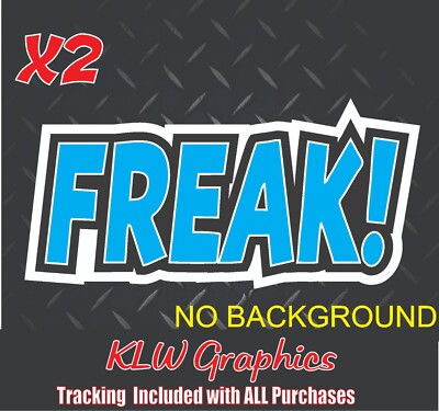 Freak Decal Sticker Turbo Diesel Truck Crew Cab Funny 7.3 6.7 6.6 JDM ...