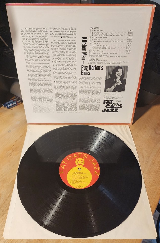 PUG HORTON ‎– KITCHEN MAN (LP) FAT CAT'S JAZZ FCJ 179 | eBay