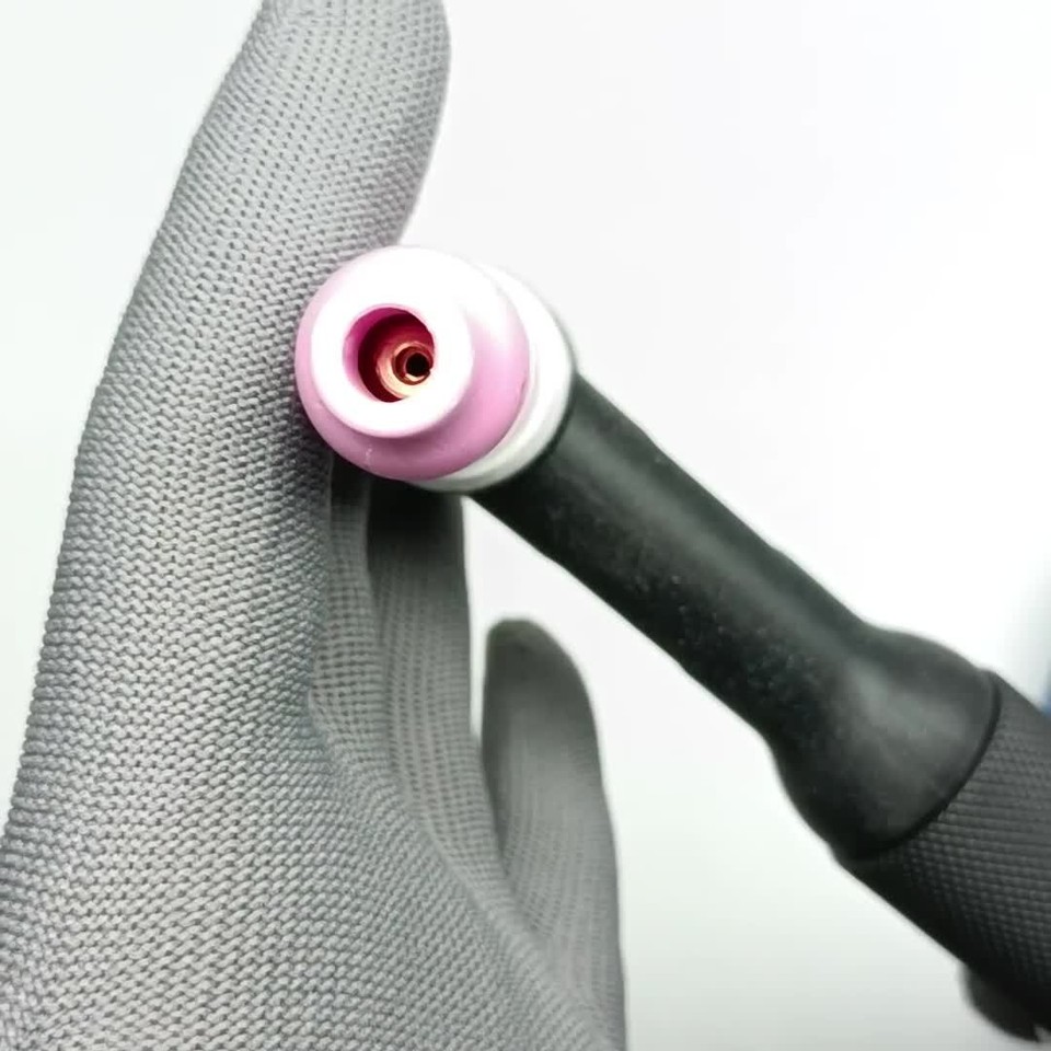 2 Pins Silica Gel TIG Torch 4M 13FT 200A Air Cooled Fit Eastwood TIG200 ...