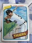 Lot of 2 Lynn Jones autographed baseball cards | eBay