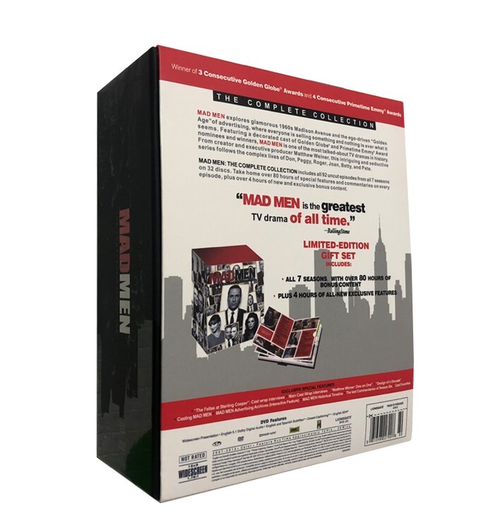 Mad Men: The Complete TV Series Collection (32-Discs DVD Box Set ...