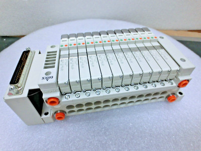 SMC VV5Q11-12-X3093V Manifold,AMAT 4060-00946 Rev 0,VQ1200-51-X508 ...