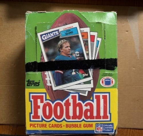 1987 Topps Football Wax Box Unopened -- 36 Packs | eBay