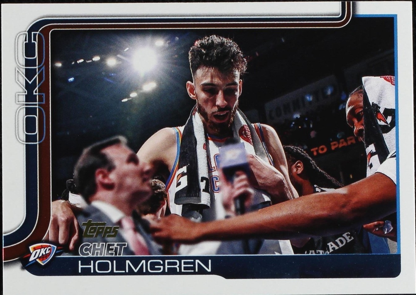 2025-26 Topps - Chet Holmgren #118 Golden Mirror Image Variations for ...
