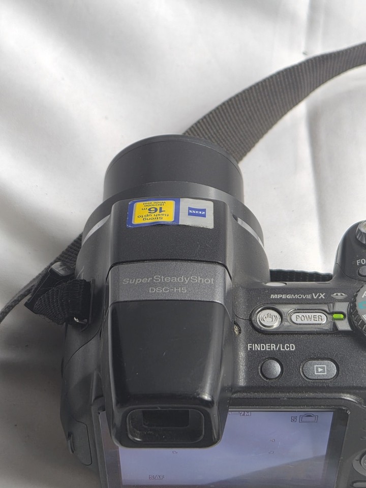 Sony Cybershot DSC-H5 7.22MP Digital Camera - Black - Cyber Shot DSCH5 | eBay