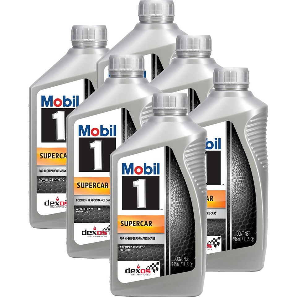 Mobil 1 Supercar Full Synthetic Motor Oil, 5W-50 w/ UPF64R Filter | eBay