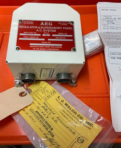 🇺🇸 AEG Regulator panel AC System 21B17-6-B Gulf Stream W/8130-3 | eBay
