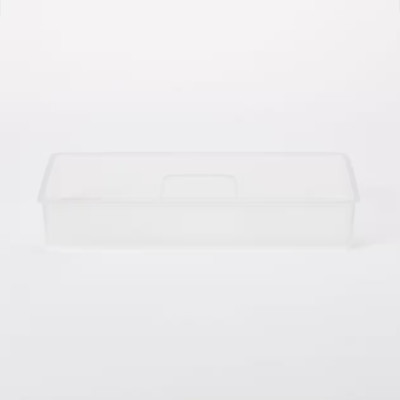 MUJI Polypropylene storage box/inner tray W35 x D23 x H5.5cm | eBay
