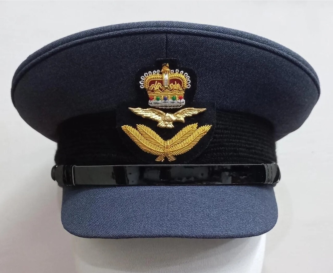 Royal Air force officer No:1 dress Cap/ Hat with RAF Cap Badge | eBay