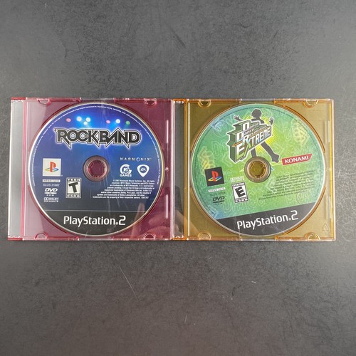 PlayStation 2/ PS2 Music Game Bundle Rock Band/DDR Extreme | eBay