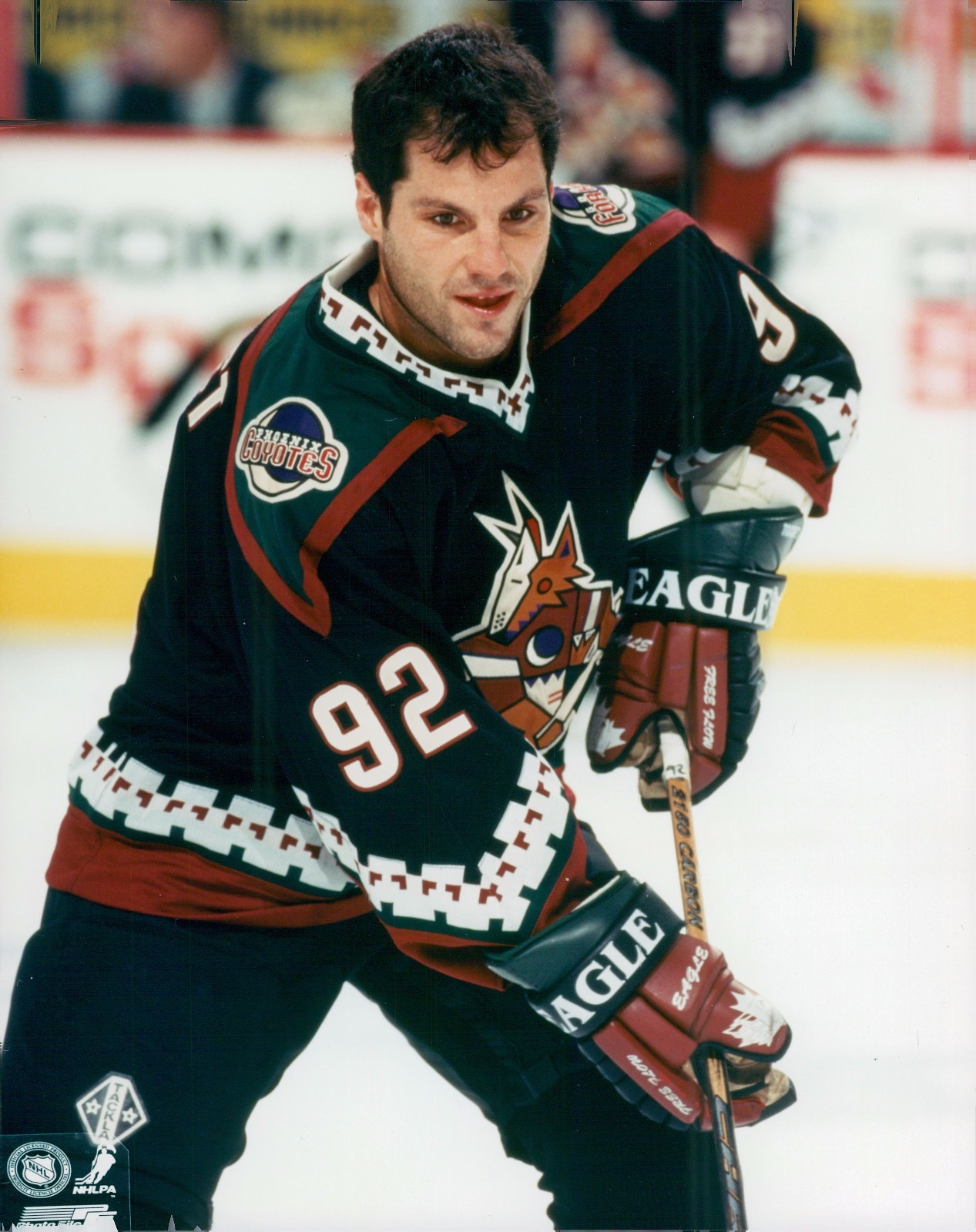 Rick Tocchet Phoenix Coyotes Licensed Unsigned Glossy 8x10 Photo NHL (A ...