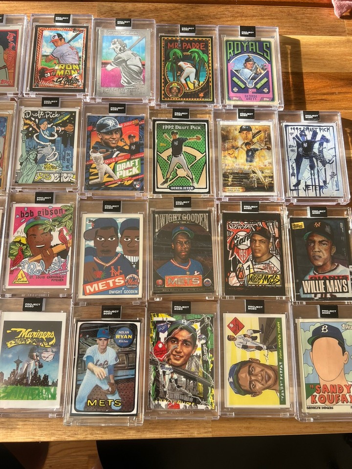 Topps Project 2020 Artist Lot Of 35 . | eBay