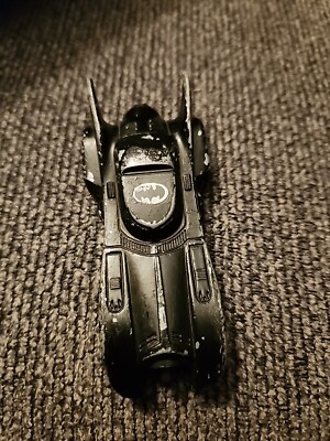 Vintage Rare BATMOBILE 1989 DC Comics ERTL Diecast BATMOBILE 1/64 White ...
