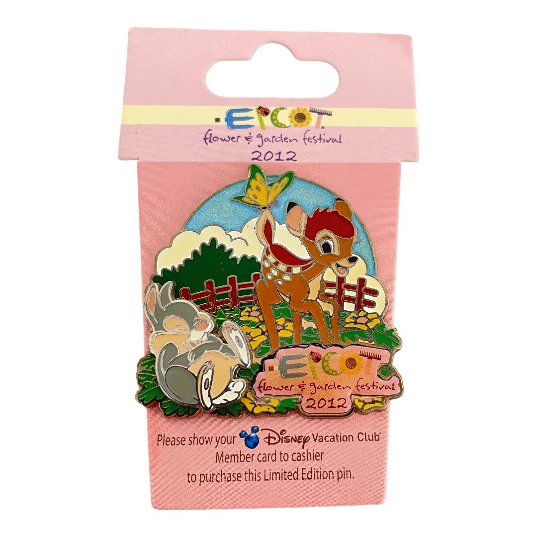 Disney Parks 2012 Epcot Flower & Garden Festival Vacation Club Bambi ...