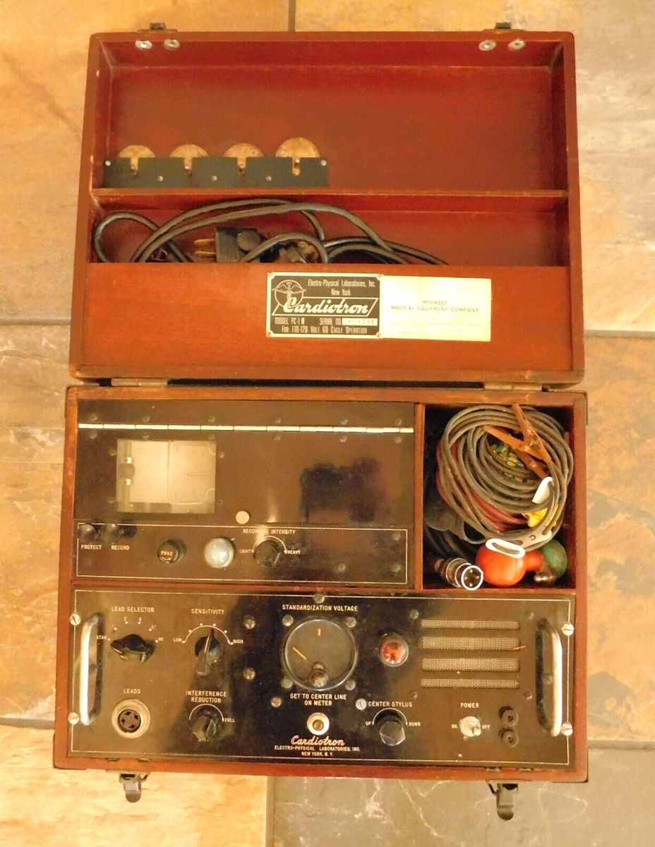 Old Ekg Machines Welch Allyn CP100 EKG Machine