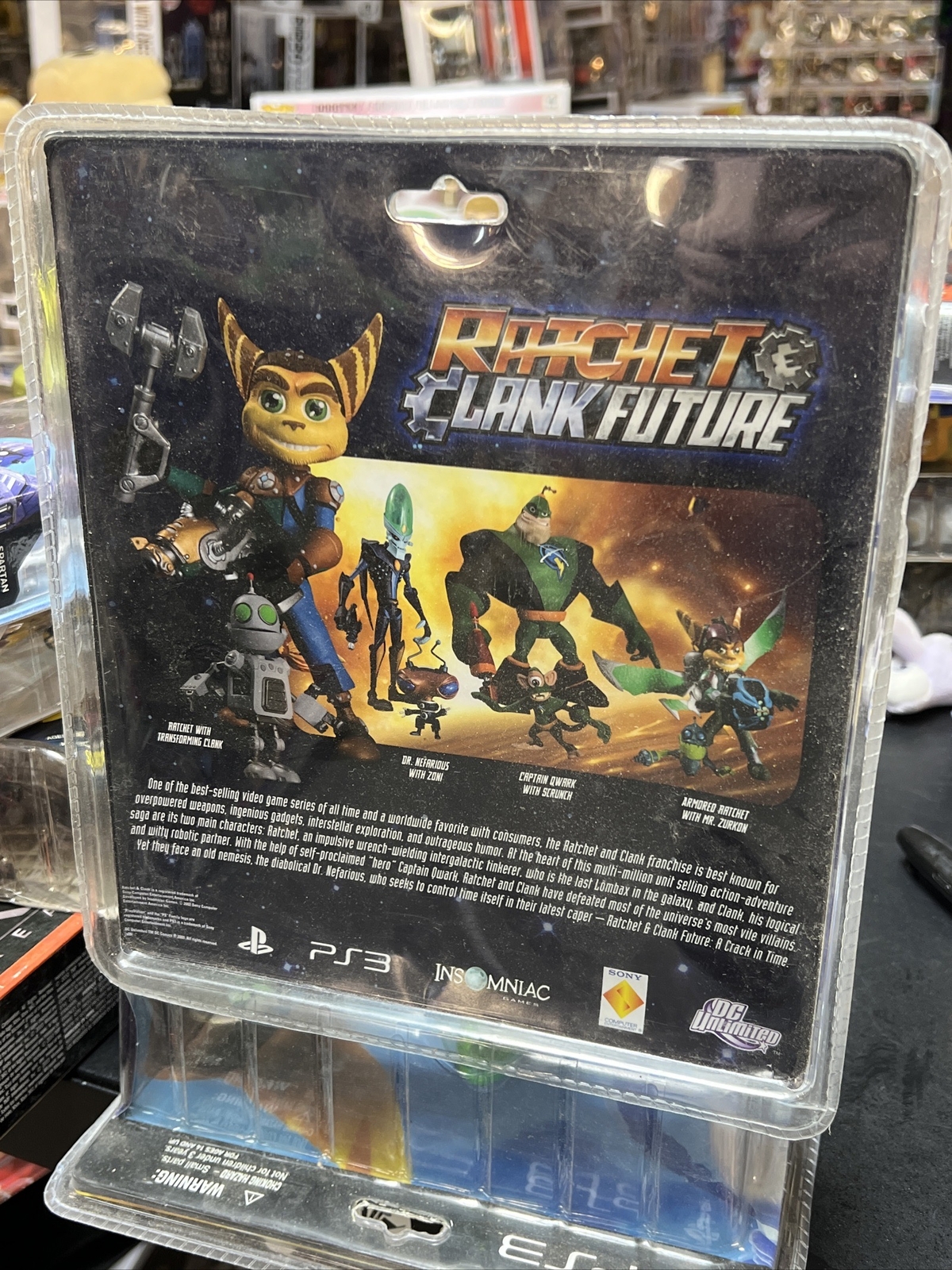 2009 Ratchet and Clank Future Series 1 Dr. Nefarious & Zoni Action ...