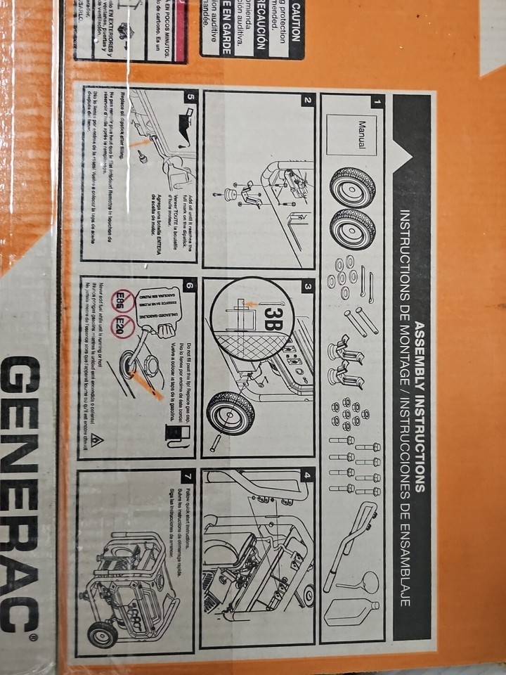 Generac GP6500 6500-Watt Portable Gas Generator w/ CO Sense 7680 | eBay