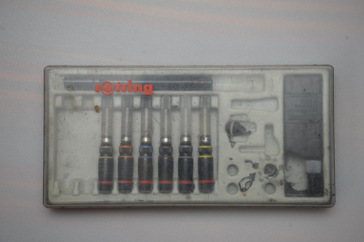 Rotring Rapidograph Pen Set