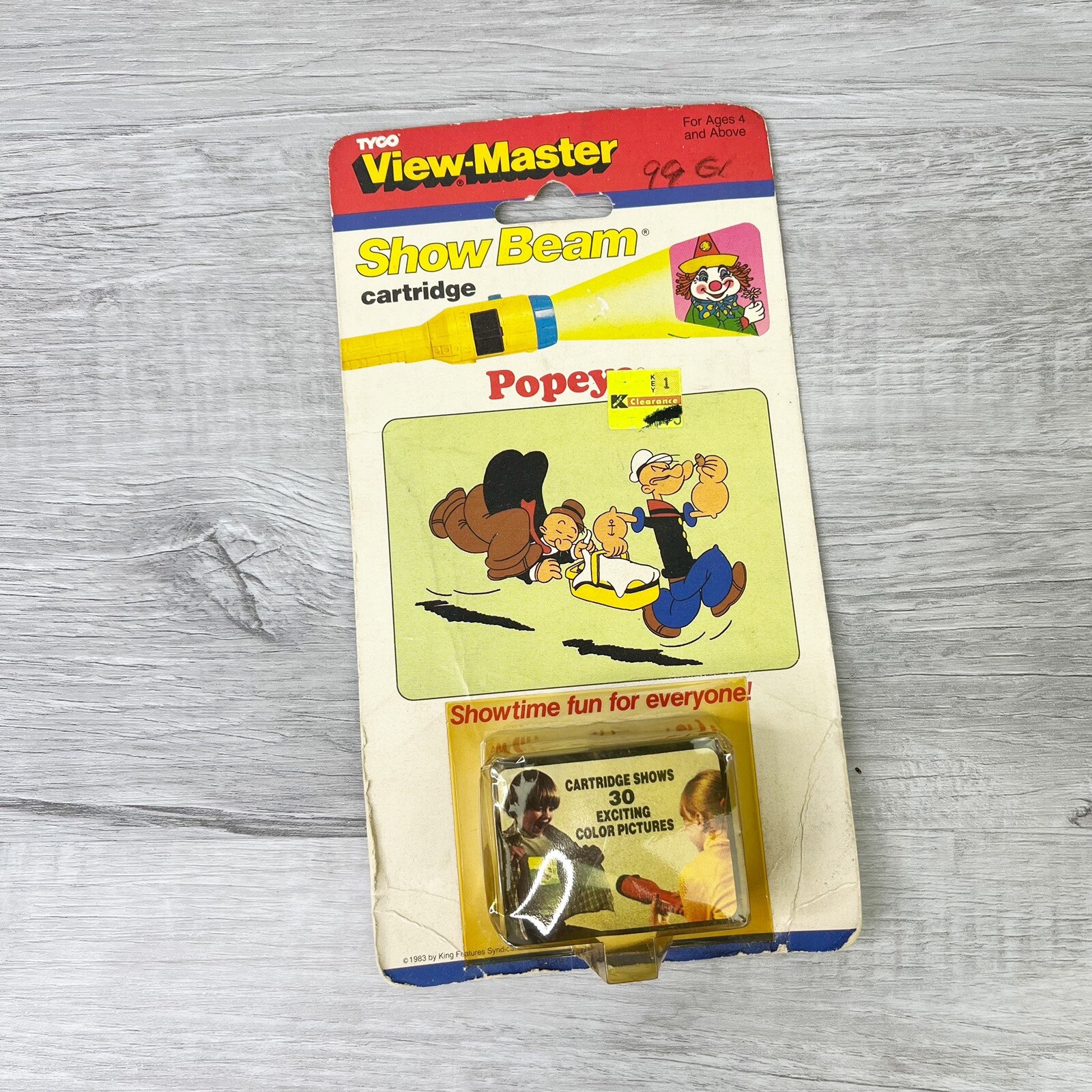 VTG View-Master Show Beam Cartridge New In Packages Popeye | eBay