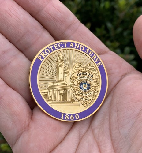 LSU Tigers Louisiana State Campus Police Challenge Coin Baton Rouge ...
