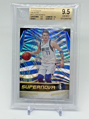 2019 20 Panini Revolution LUKA DONCIC Supernova Galactic Parallel #10 ...