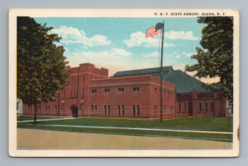 State Armory Olean New York Postcard | eBay