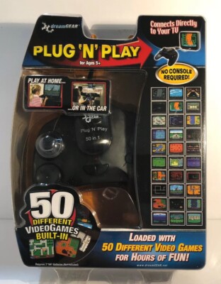 DreamGEAR DGUN 853 Universal Plug N Play Controller With 50 Games NEW ...