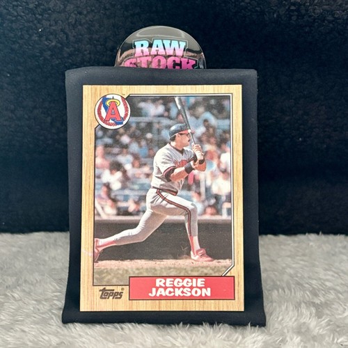 1987 Topps Reggie Jackson #300 California Angels MINT | eBay