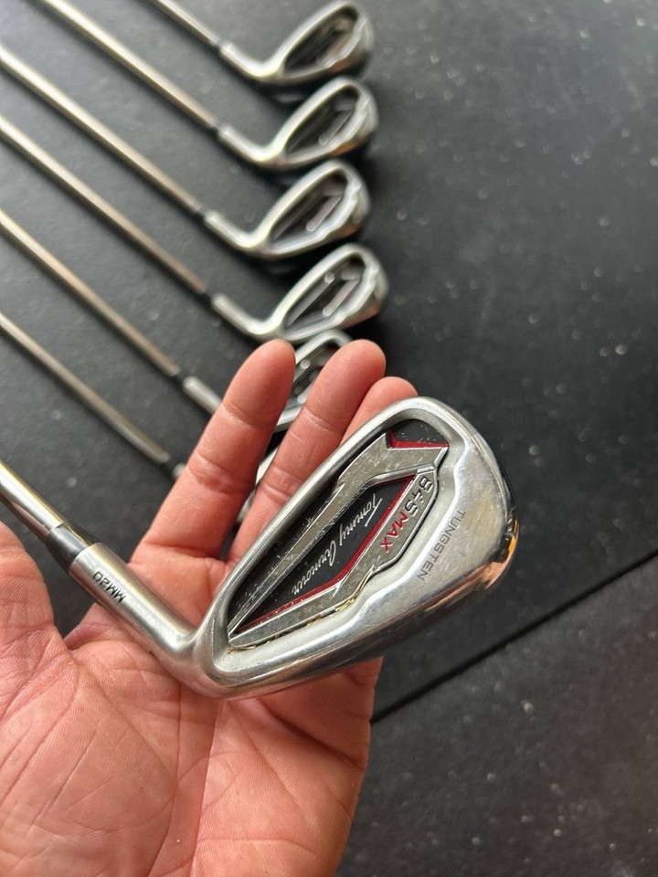 Tommy Armour 845 Max Tungsten Irons Set 5-PW+AW UST Mamiya Recoil 460 ...