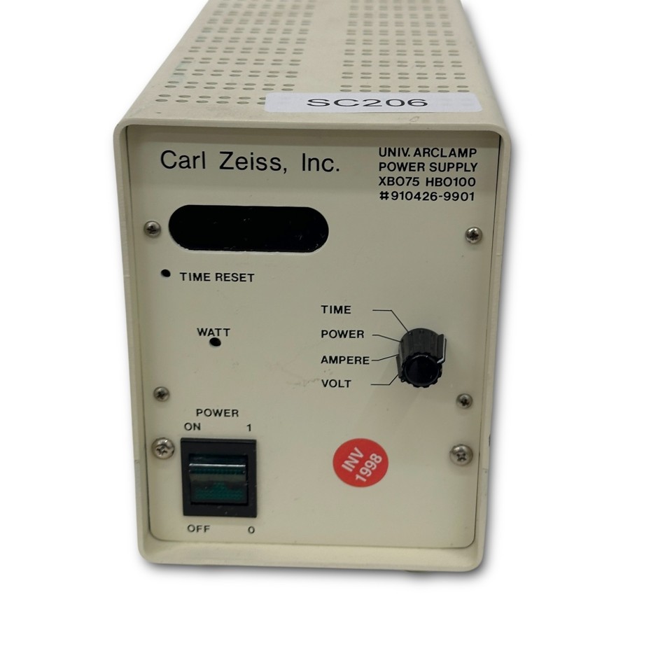 Carl Zeiss Microscope Universal Arclamp Power Supply 910426-9901 XBO75 HBO100 | eBay