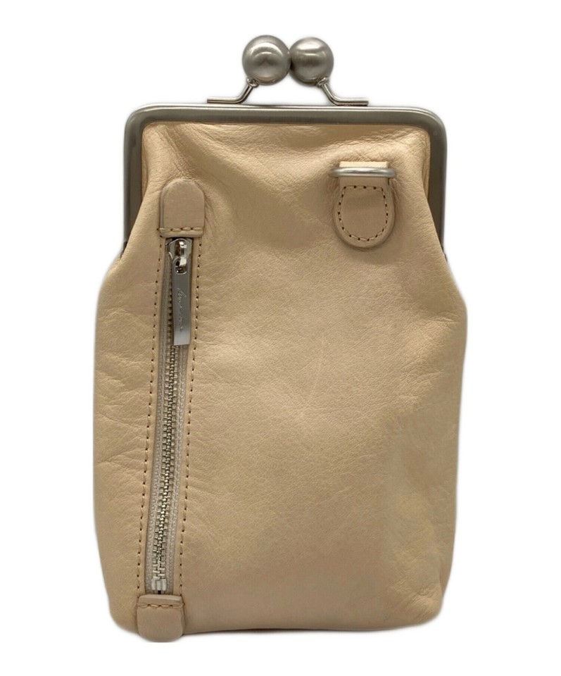 kawa-kawa clasp shoulder bag, beige | eBay Australia
