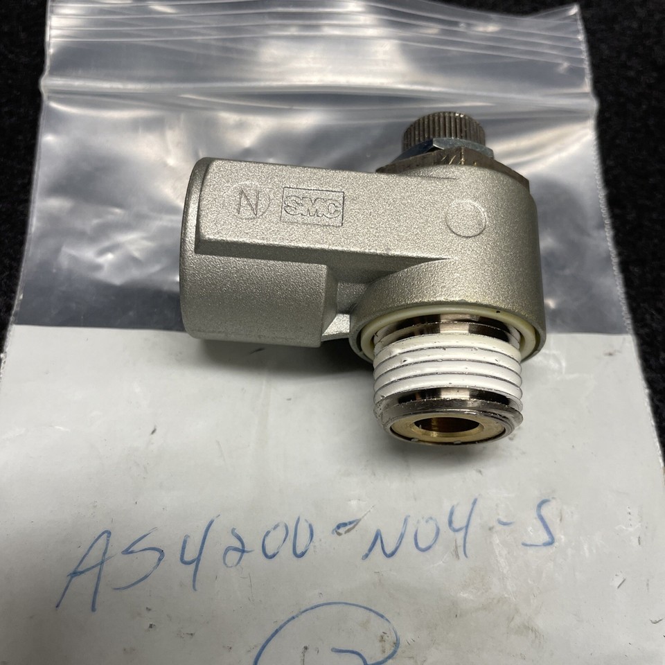 SMC AS4200-N04-S Flow Control Speed Controller (st1028) | eBay