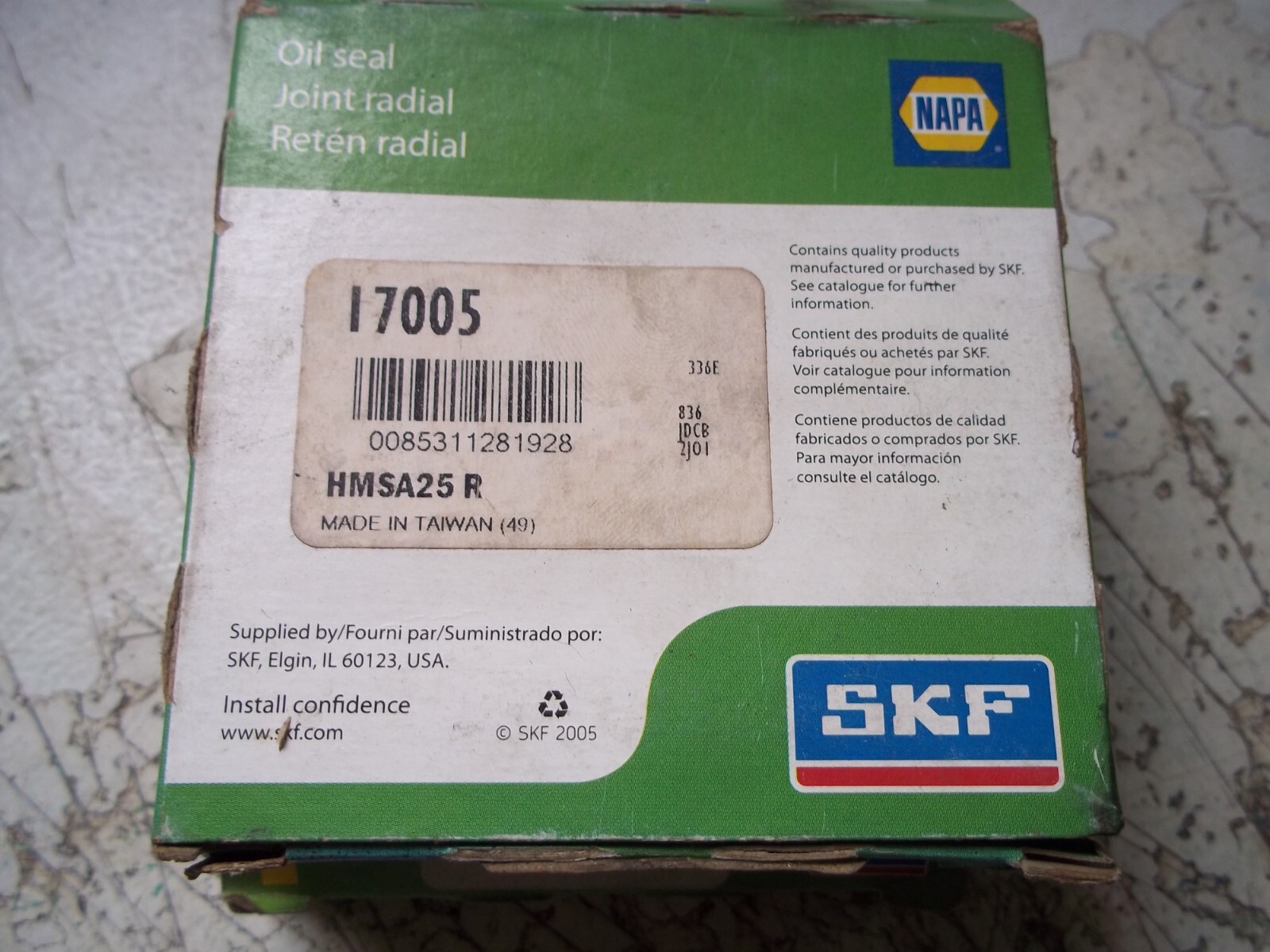 Wheel Seal Rear SKF 17005 | eBay