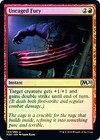 Uncaged Fury FOIL Core Set 2020 / M20 NM Red Uncommon MAGIC MTG CARD ...